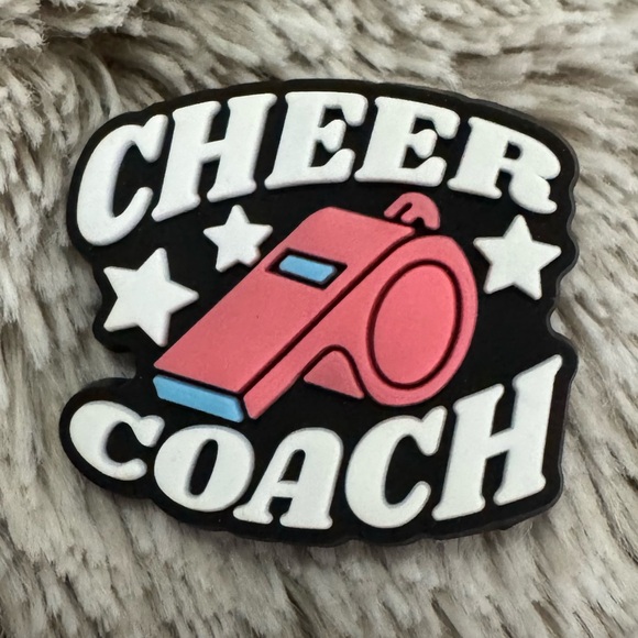 Jibbitz | Accessories | Coach Cheer Jibbitz Pink And Blue Whistle Shoe ...